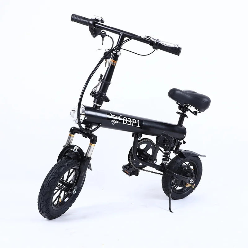 12 Inch Smart Small Cycle for Kids Folding Bike Foldable Bike Bicycles – Dark Side